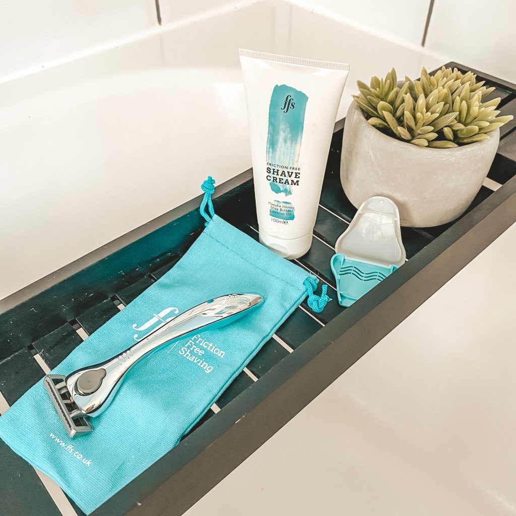 Friction Free Shaving Razor Review- katiefloss.com