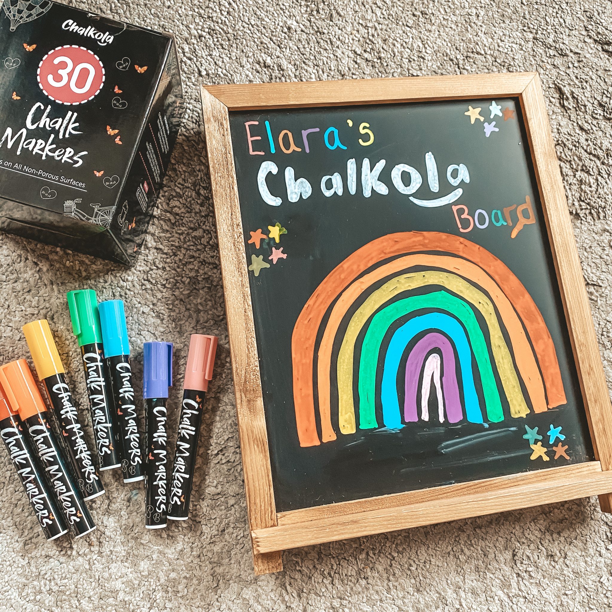 Chalkola Chalk Markers*- Easy To Use Chalk Markers for Kids